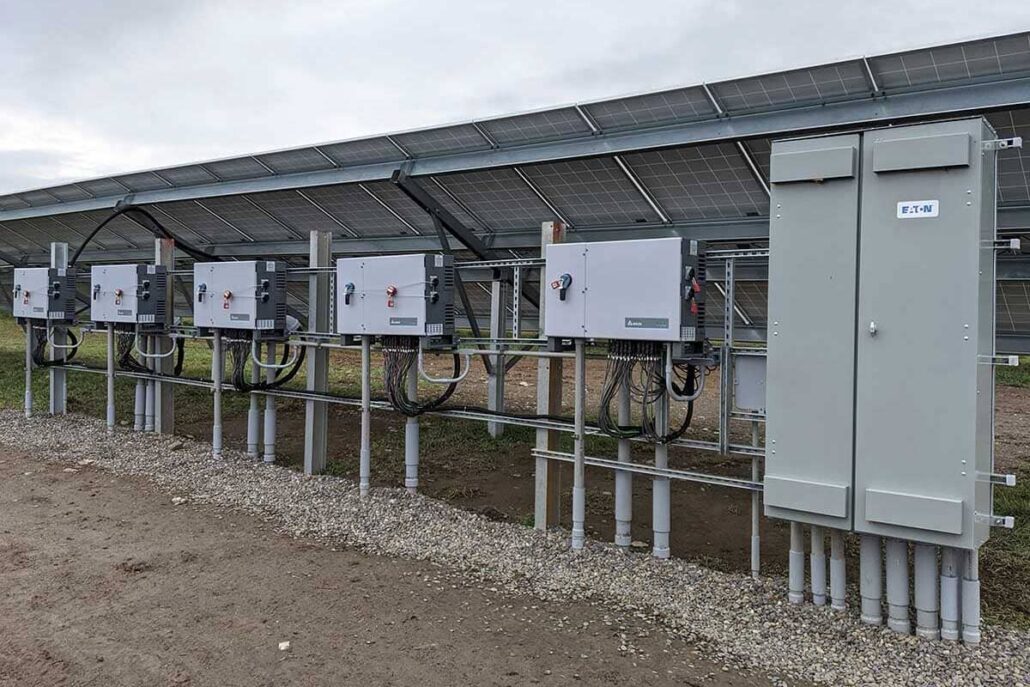 Dryden Solar Farm Ground Mount Project in Dryden CT